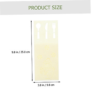 KALLORY 8 Pcs Cutlery Bag Utensil Holder for Party Silverware Cover Wedding Tableware Holder Silverware Bag Dining Table Tableware Storage Holders Baby Pocket Felt Cloth Sleeve