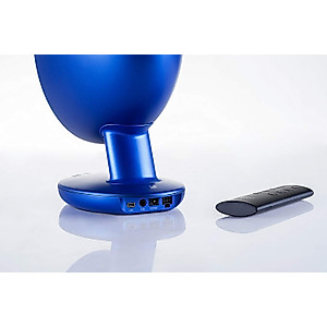 KEF EGG Versatile Desktop Speaker System - Frosted Blue (Pair)