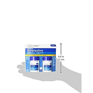 Member's Mark 10 mg Loratadine Indoor & Outdoor 24 Hour Allergy Relief Non-drowsy Tablets 200 ct., 2 pk. (400 Tablets Total)