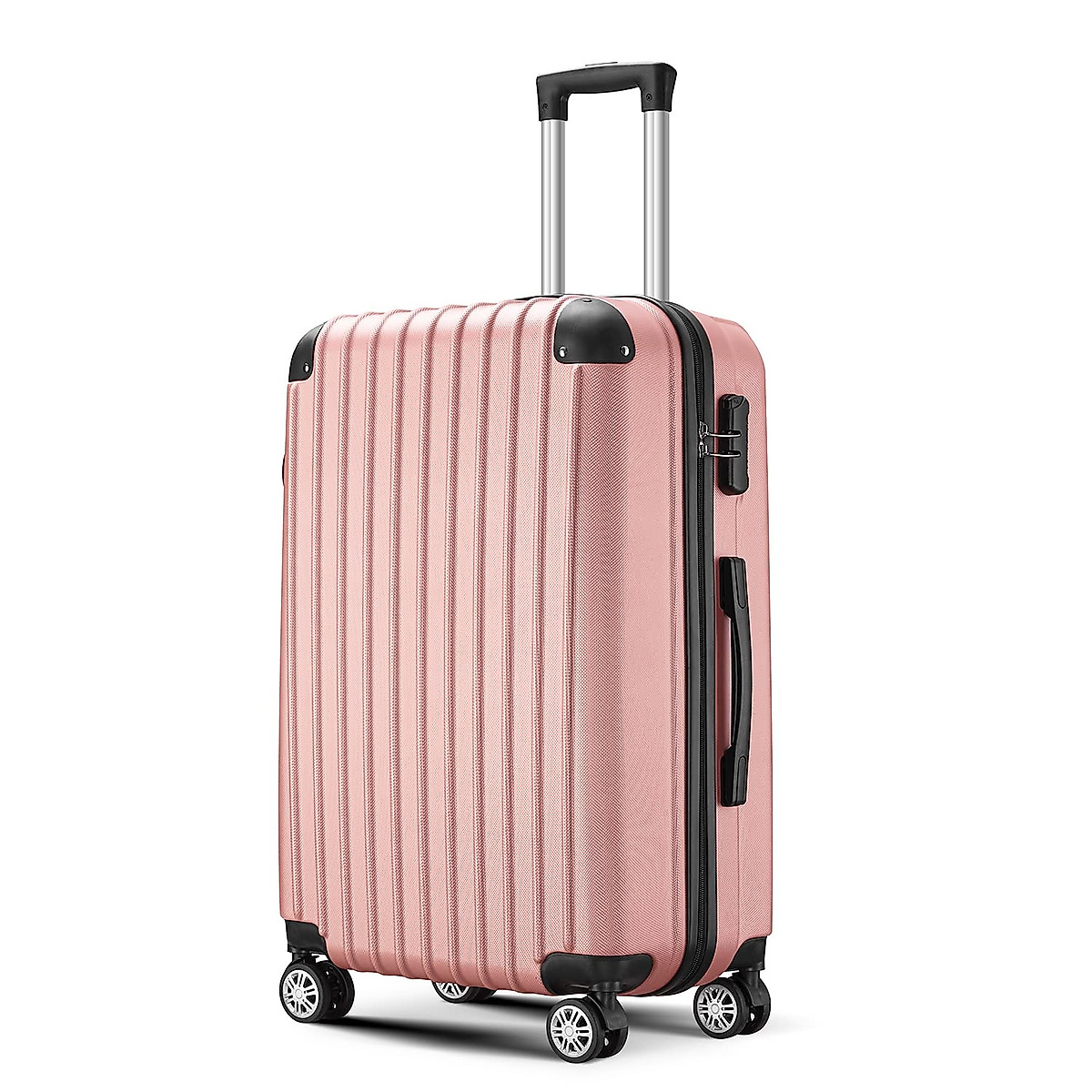 BlondBenjo Travellers 3 Piece Luggage Set Hard Cover Lightweight Suitcase Luggage Set