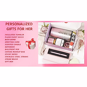 Best Teacher Appreciation Gifts for Women - Mothers Day Gifts & Unique Teacher Birthday Gift for Coworker - Personalized Inspirational Basket for Back to School - Stainless Steel Tumbler