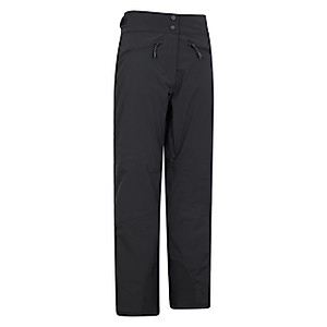 Mountain Warehouse Isola Womens Extreme Ski Pant - Winter Snow Pants Black 4