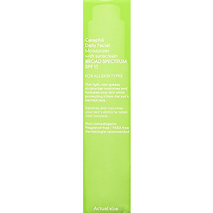 Cetaphil Daily Facial Moisturizer, SPF 15, Fragrance Free, 4 Oz