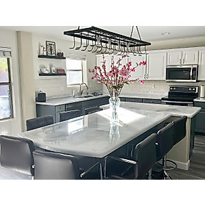 Joel's Antiques | Floating Shelves for Wall | Made of Natural Wood and Easy Install | Heavy Duty Rustic Book Shelves | Perfect for Bathroom, Kitchen, Living Room | 2 inches Thick | 6 inches deep