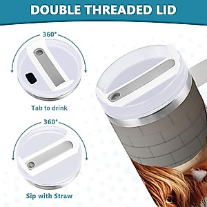 RPLIFE Highland Cow in Bathtub Stainless Steel Coffee Tumbler, Insulated Tumbler, Tumblers for Women