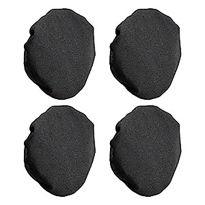 Headphone Ear Pads Covers, PChero 2 Pairs Washable Strechable Headset Earpad Cloth Cover for Gym, Training, Aviation, Racing, Gaming Over The Ear Headphones, Fit 3.5" - 4.3" Ear Pads