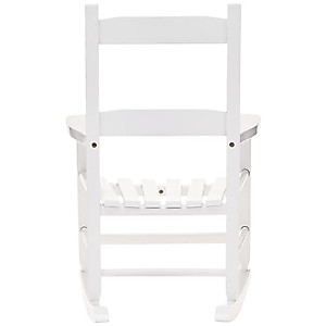 Seasonal Trends Chair Rocker Child WHT KN-14W