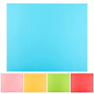 Extra Large Silicone Mats,Extra Thick Silicone Mats,Silicone Mats,Countertop Protector,Kitchen Counter Mat, Heat Resistant, Washable, Non Slip, 24 x 20 Inches,1 Pack