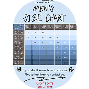 Dark Lightning Full Body Wetsuit Men and Women, 3/2mm Wet Suit Womens Mens Diving Surfing Snorkeling Kayaking Water Sports (Men - Black-3/2mm, Medium)