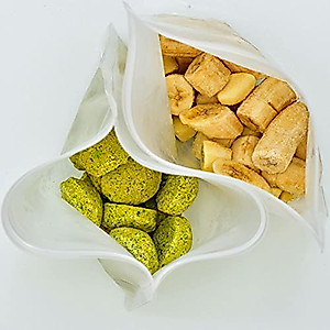 22 Reusable Freezer Bags , Reusable Freezer Bag , Reusable Silicone Food Storage Bags , Reusable Sandwich Bags , Silicone Freezer Bags.