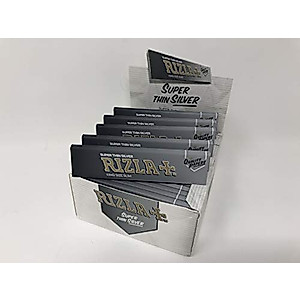 Rizla Rolling Paper, Silver, kingsize slim