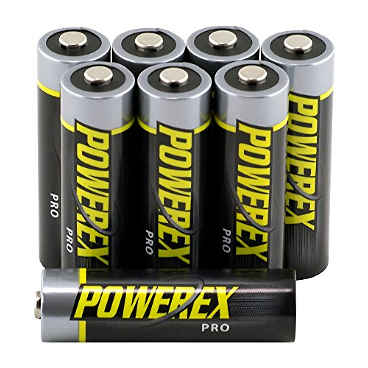 Powerex Pro High Capacity Rechargeable AA NiMH Batteries (8-Pack) + Powerex Precharged Rechargeable AAA NiMH Batteries (4-Pack)