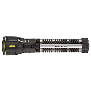Stanley 0-95-112 Linterna MaxLife 369 LED Trípode, Black