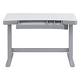 TRESANTI Adjustable Height Desk, White
