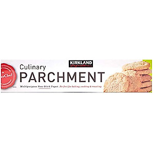 Kirkland Signature Parchment-1pk Non Stick Parchment, 1 Pack, Clear