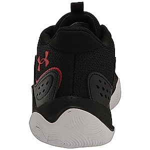 Under Armour Unisex Jet '23, (005) Black/Red/Red, 7, US