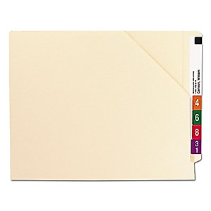 Smead End Tab File Jacket, Shelf-Master Reinforced Straight-Cut Tab