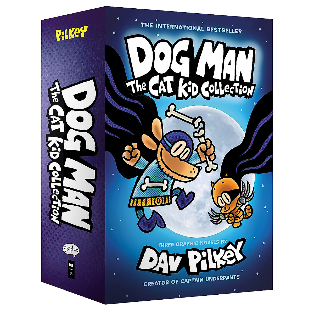 Dog Man: The Cat Kid Collection: From the Creator of Captain Underpants (Dog Man #4-6 Box Set)