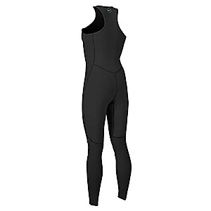 O'Neill Women's Reactor-2 1.5mm Sleeveless Full Wetsuit, Black/Black, 14