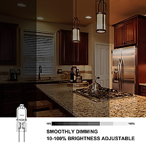 WeshLMPO G4 Bulb,12V 20W Halogen Light Bulbs 2 Pin,G4 Light Bulbs Replacement for Under Cabinet Puck Light,Chandeliers, Accent Lights, Track Lighting (12 Pack)