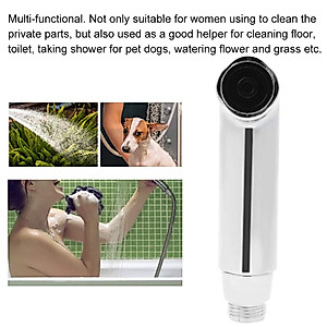 Bidet Toilet Spray, Stainless Steel Bidet Toilet Sprayer Head Handheld Bidet Sprayer Cloth Bathroom Diaper Sprayer Bidet Shower Sprayer Toilet Attachment for Kitchen and Toilet Cleaning(1#)
