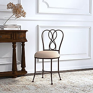 Hillsdale Furniture Hillsdale Christina Vanity Stool, Bronze