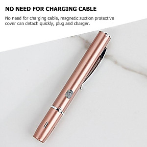 BCOATH Medical Flashlight Pen LED Flashlight Penlights for Nurses Pocket Flashlight Pen Lights Pocket Torch Pen Flashlight Inspection LED Torch Light Zinc Alloy