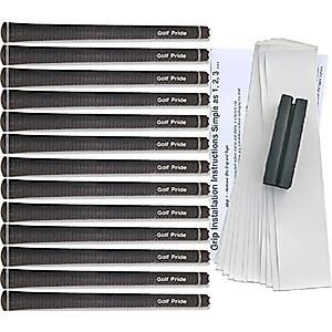 Golf Pride Tour Velvet Jumbo (+1/8") Grip Kit (13 Grips, Tape, Clamp)