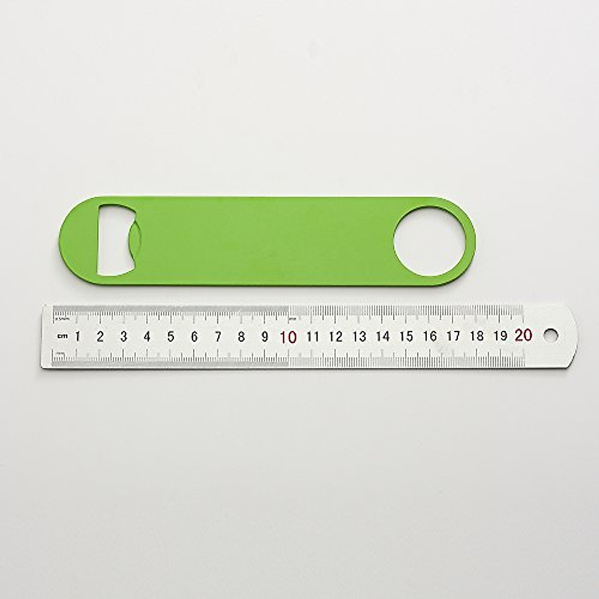 QLL 3 Pack 7" Heavy Duty Flat Bottle Opener, Pink