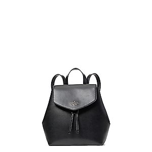Kate Spade New York Lizzie Medium Flap Backpack (Black)