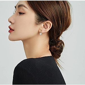 Gold Korean Style Cross Stud Earrings | Fashion Jewelry | For Women and Girls