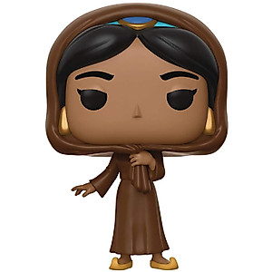 POP Disney: Aladdin - Jasmine in Disguise Funko Vinyl Figure (Bundled with Compatible Box Protector Case)