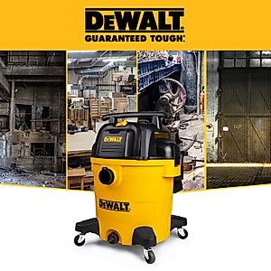 DeWALT 12 gallon Poly Wet/Dry Vac,Yellow,DXV12P