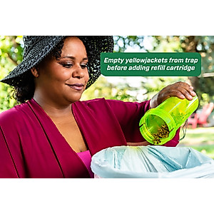 RESCUE! Yellowjacket Attractant Cartridge (10 Week Supply) – for RESCUE! Reusable Yellowjacket Traps