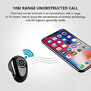 Mini Bluetooth 5.0 Single Wireless Headset Two Earphones Stereo Headphones Earbuds, Wireless Earbuds, Earbuds Wireless Bluetooth