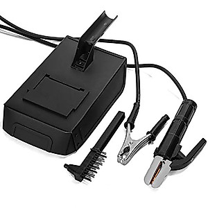 XtremepowerUS Portable 100 AMP Electric Arc Welder Soldering Welding Machine Stick Welder Mask With Accessories