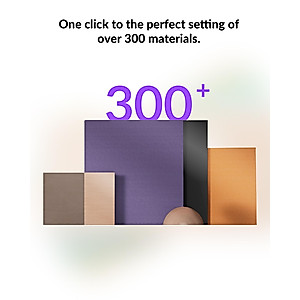 WECREAT Vista 10W Laser Engraver with 9-in 1 Rotary, Compact Diode Desktop Laser Engraving Machine with Smart HD Camera for Beginners DIY Hobbyist Wood Leather Acrylic Metal Jewelry Gifts Making