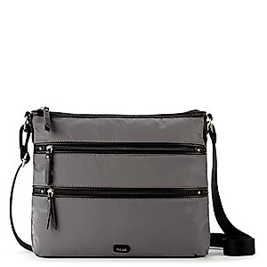 The Sak Womens Esperato Recycled Nylon Crossbody, Slate, One Size US