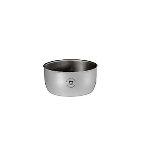 TRANGIA 27 Duossal 2.0 Stainless Steel Lined Aluminum Saucepan, Inner, 1L Black