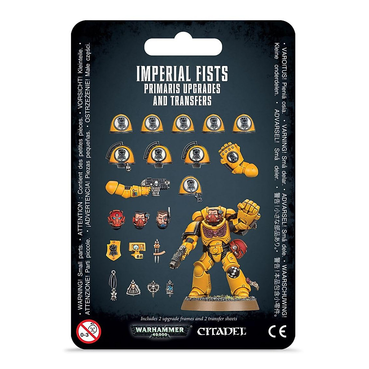 Games Workshop Warhammer 40k - Imperial Fists Primaris Upgrades & Transfers
