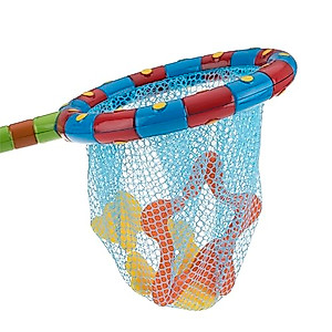 Nuby Splash n' Catch Bath Time Fishing Set, Includes Four Link Toys, 5"