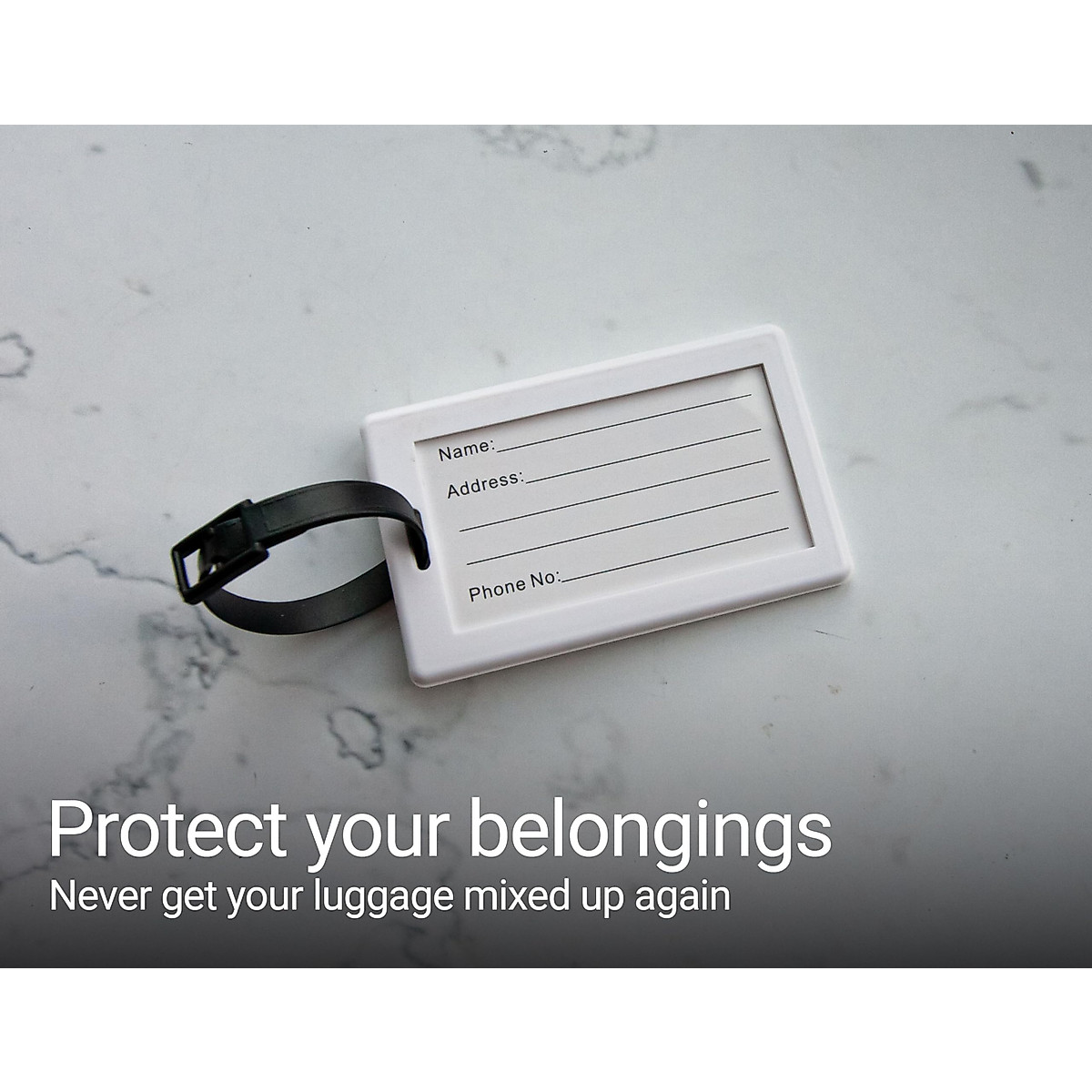 Sasco Beach Connecticut Turtle Design Souvenir Travel Luggage Tag 2-Pack