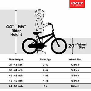 Huffy Go Girl 20" Girls Bike, Quick Connect Assembly, Purple