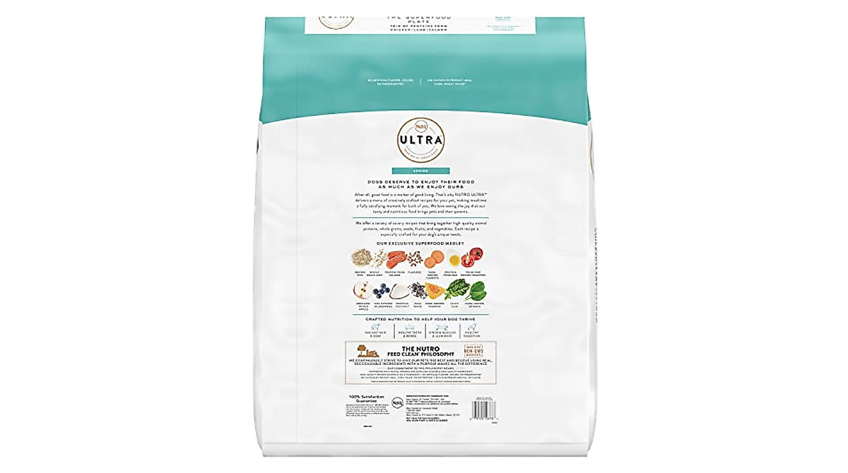 NUTRO ULTRA Senior Dog Food - High-Protein & Natural Superfood Blend