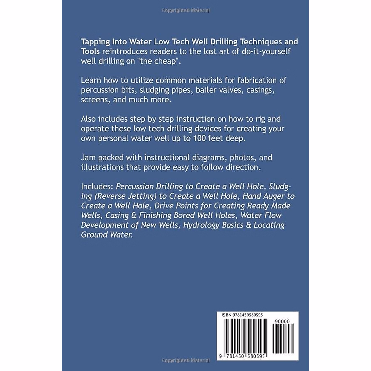 Tapping Into Water Low Tech Well Drilling Techniques and Tools