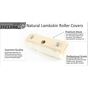 10" Lambskin Applicator - Lambswool is The Professionals Choice (3-Pack)