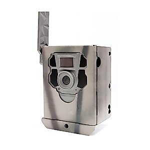 outdoor Theft-Deterrent Powder-Coated Heavy Duty Protective Waterproof Steel Security Lock Box Compatible with Tactacam Reveal X & XB Trail Cameras (99910)