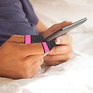 PartyKindom 4pairs Game Finger cot Game Finger Stabilizer Anti- Slip Finger Sleeve Game Finger Controller Glove Finger Covers Game Finger Protector Thumb Sleeve Cell Phone Fiber Gloves