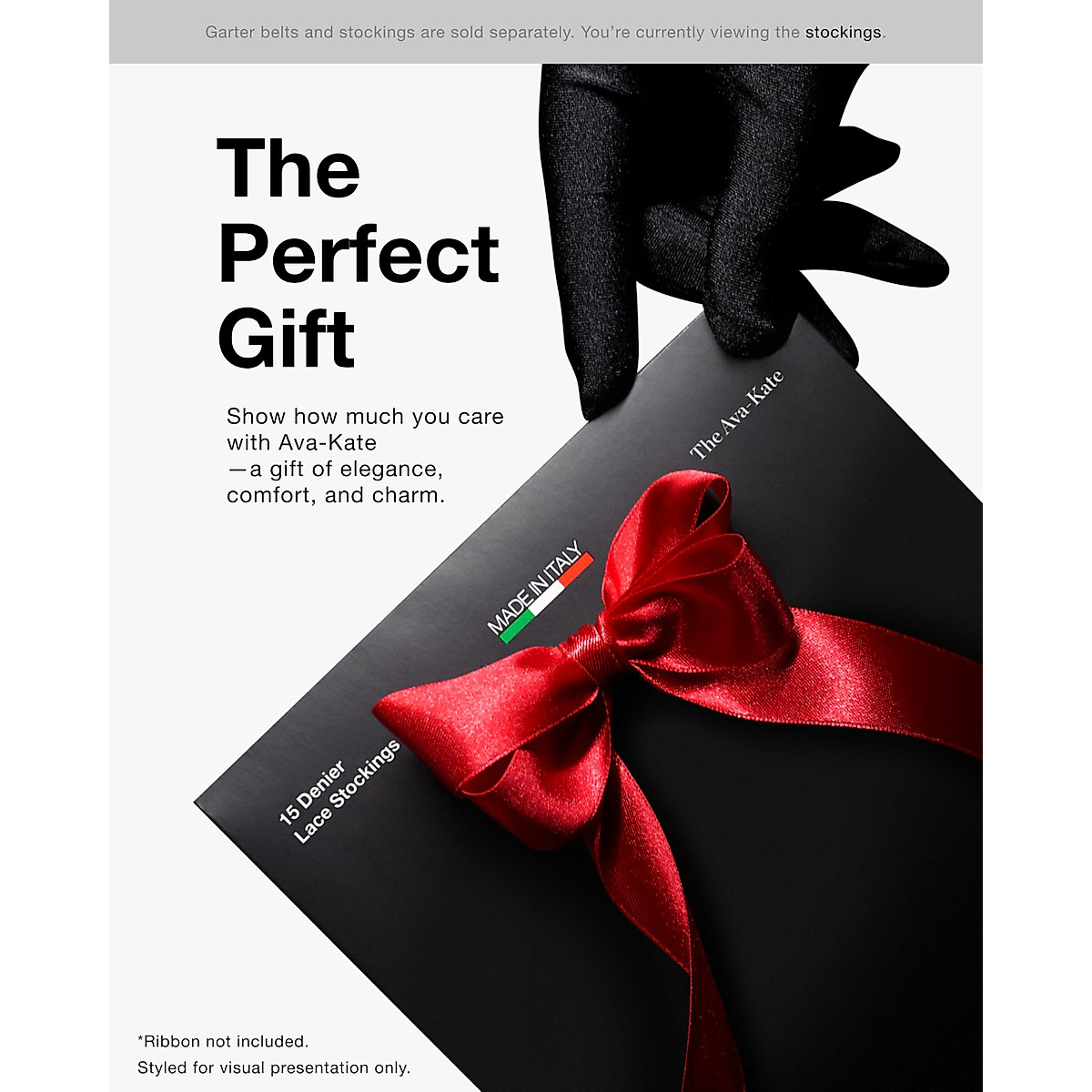 sofsy Premium 15 Denier Sheer Stockings [Made in Italy] White Thigh Highs for Garter Belt Women | Lace Nylon Bridal Lingerie - XS/Small