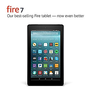 Fire 7 Tablet (7" display, 8 GB) - Black - (Previous Generation - 7th)